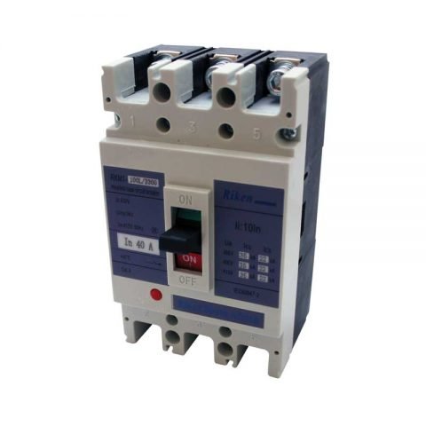 40A Riken MCCB 3P 35ka code RKM1-100L-40A | Verec Electrical